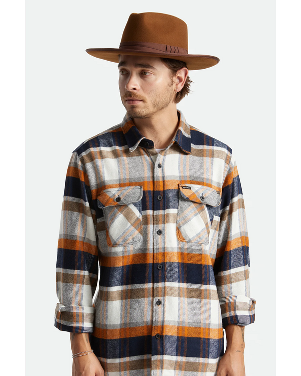 RENO FEDORA HAT - COFFEE - Powerhousesurf